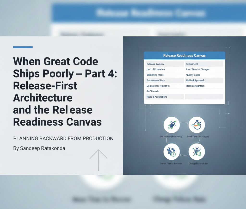 When Great Code Ships Poorly — Part 4: Release-First Architecture and ...