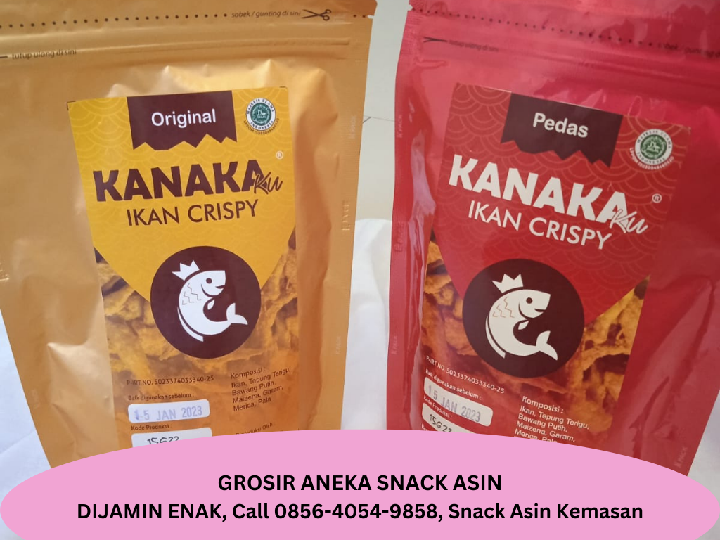 DIJAMIN ENAK, Call 0856–4054–9858, Snack Asin Kemasan - Jual Makanan ...
