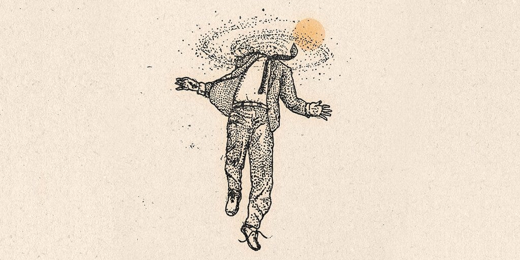 I have no face — literally. I have been reading “On having no head ...