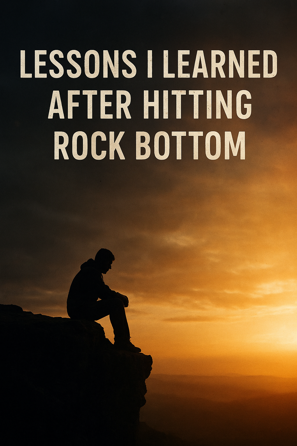 Lessons I Learned After Hitting Rock Bottom | by SF7 | Oct, 2025 | Medium