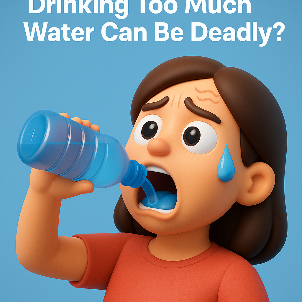 Did You Know… Drinking Too Much Water Can Be Deadly? | by Virendra ...