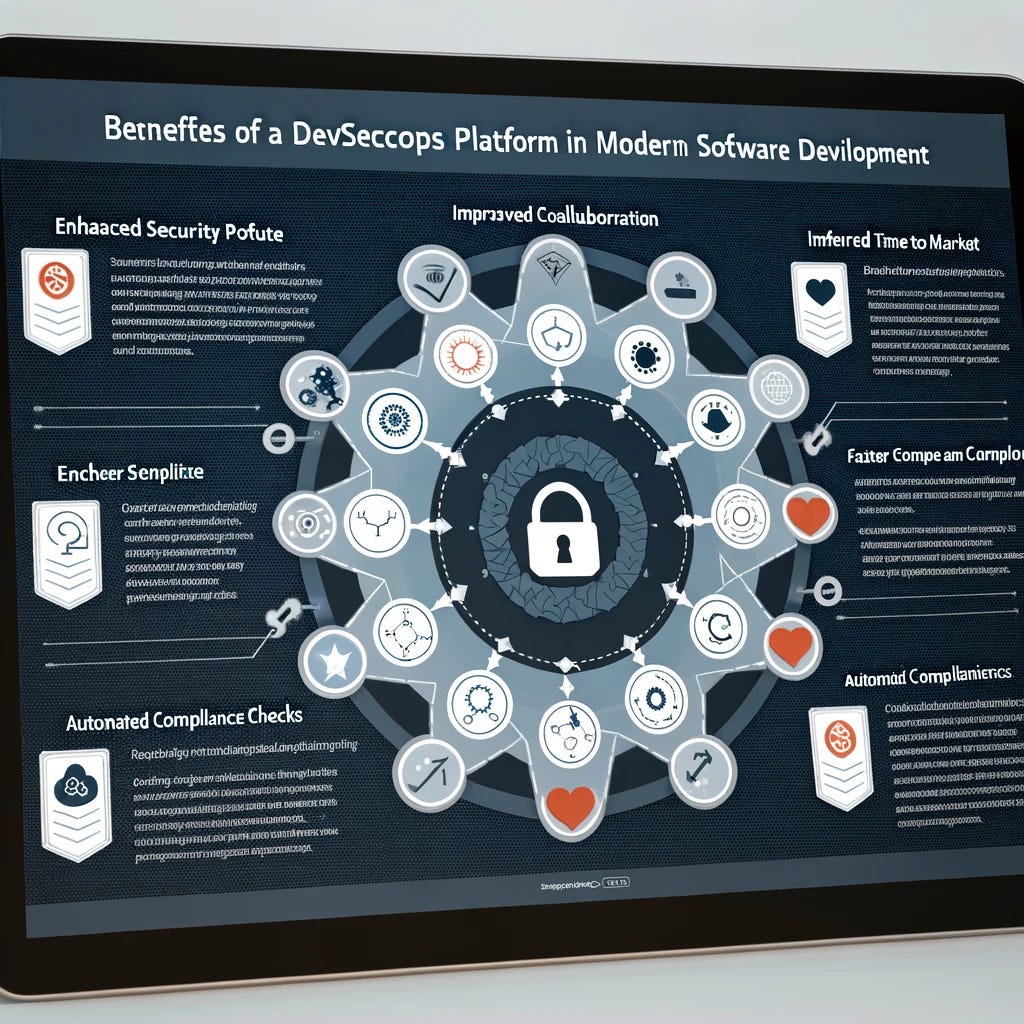 What benefits does a DevSecOps platform offer for security and collaboration in modern software ...