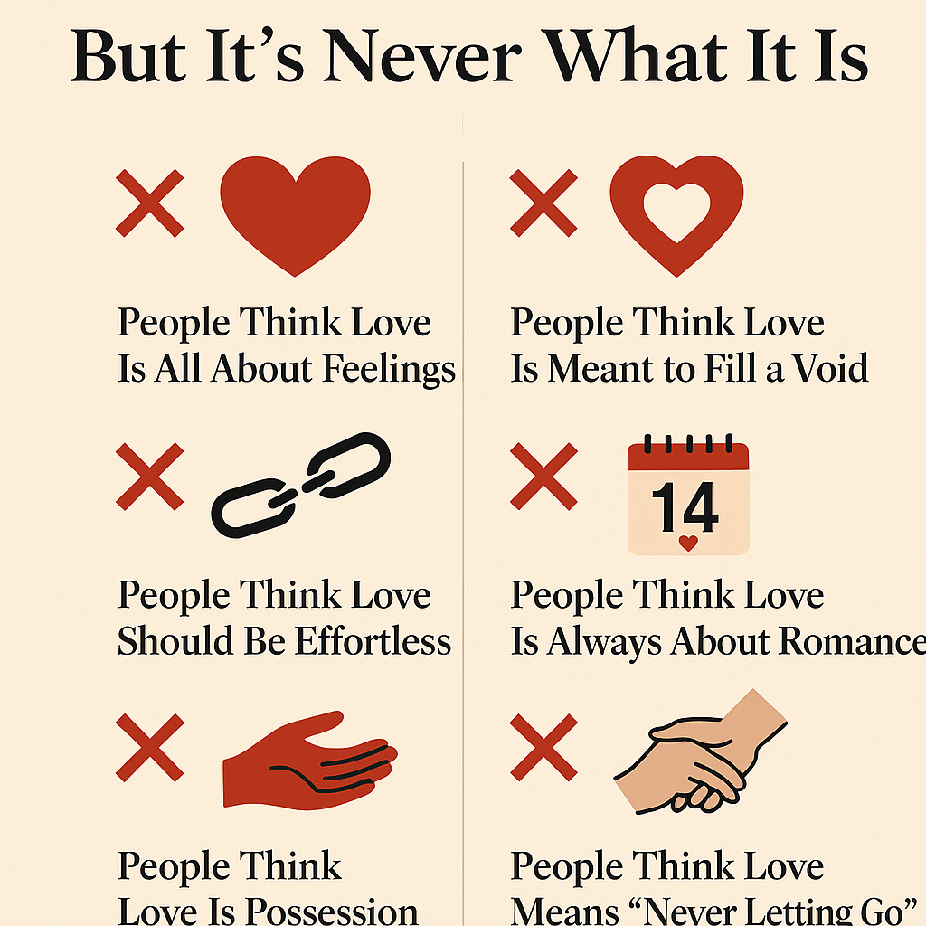 What People Think Love Is About—But It’s Never What It Is. | by Tonia ...
