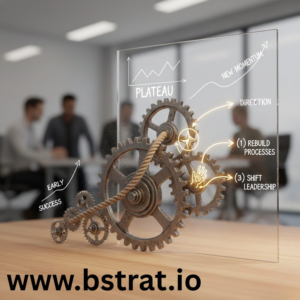 Why Most Businesses Plateau After Early Success | by Sekhar Palanisamy ...
