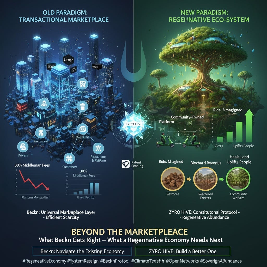 Beyond the Marketplace: What Beckn Gets Right — and What a Regenerative ...