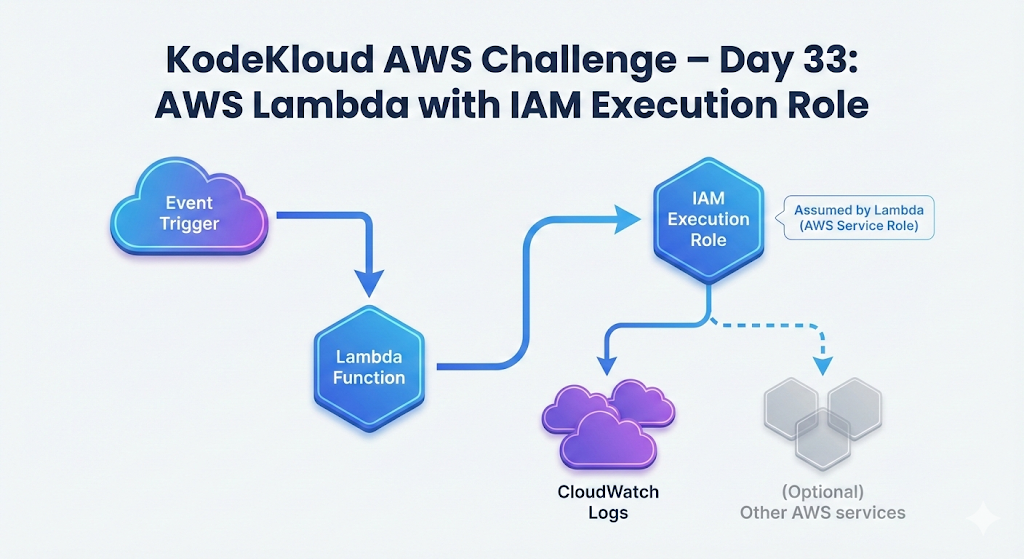 KodeKloud AWS Challenge — Day 33: Creating an AWS Lambda Function with ...