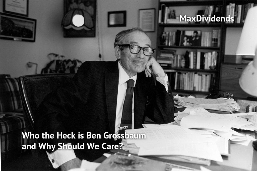 Who the Heck is Ben Grossbaum, and Why Should We Care? | by ...