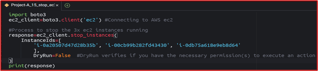 Utilizing Python Boto3 library and other AWS Services to stop ec2 ... Utilizing Python Boto3 library and other AWS Services to stop ec2 ...