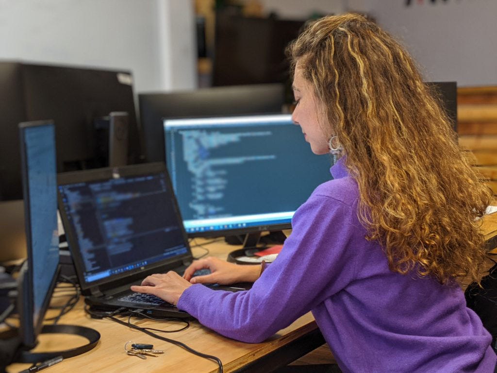 The rise of female coders. In a historically male-dominated… | by ...