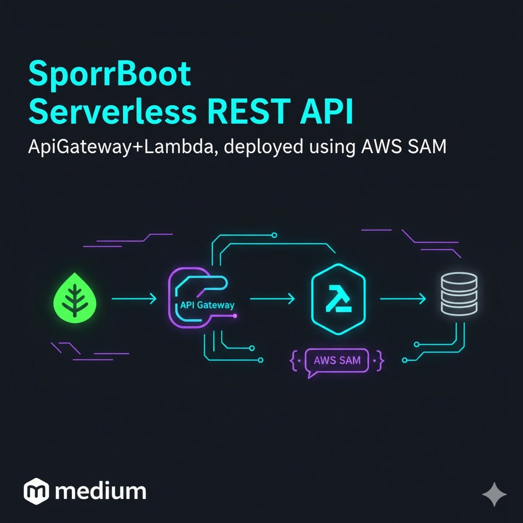 SpringBoot Serverless REST API — ApiGateway+Lambda, deployed using AWS SAM | by Er Alice Paul ...