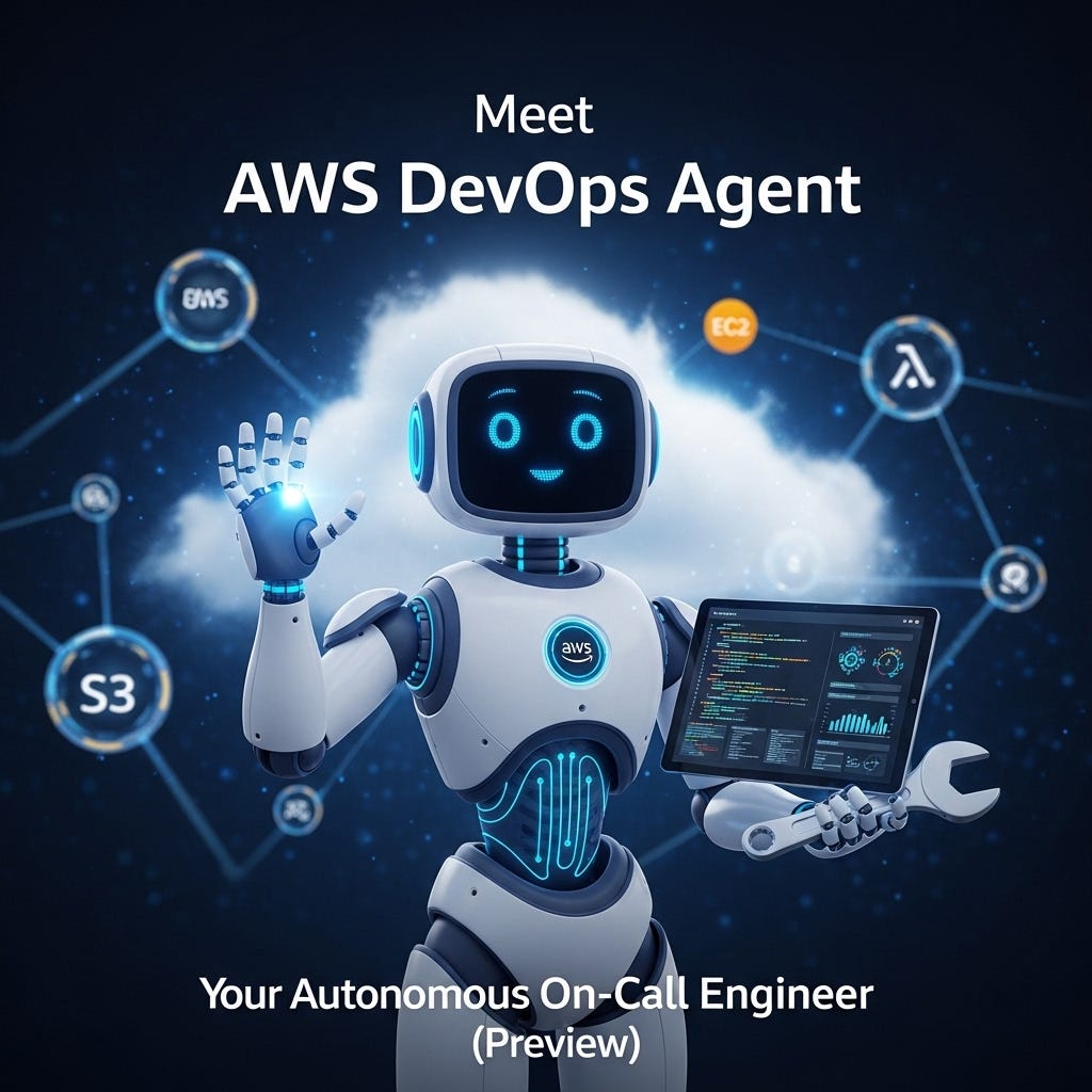 Meet AWS DevOps Agent: Your Autonomous On-Call Engineer (Preview) | by ...