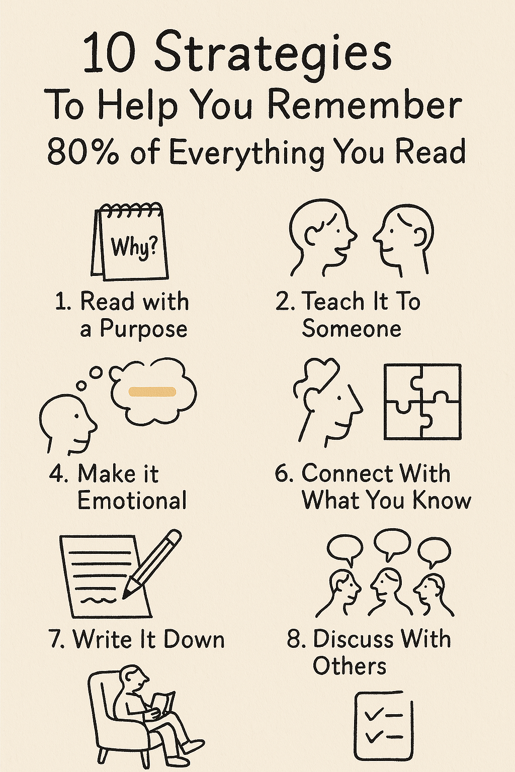 10 Strategies To Help You Remember 80% of Everything You Read | by ...