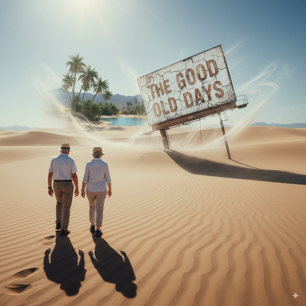 The Seduction of ‘Back in My Day’ Thinking in Retirement | by Richard Sheffield | Spend Your ...