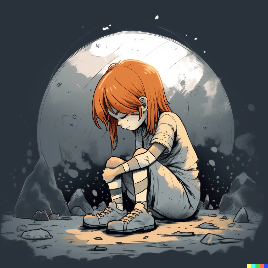 The Child of Color. A drabble of a vibrant girl in a… | by Bradan ...