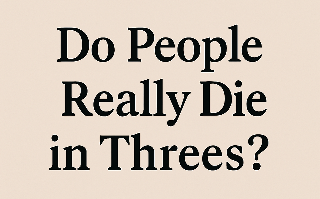 Why “Deaths in Threes” Feels True | by Dr. Mozelle Martin | Medium