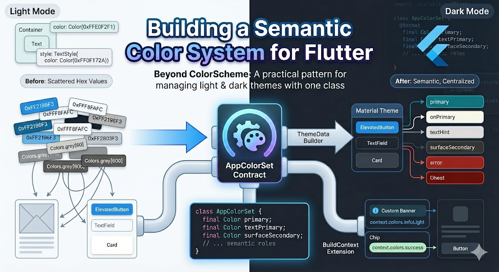 Building a Semantic Color System for Flutter: Beyond ColorScheme | by ...