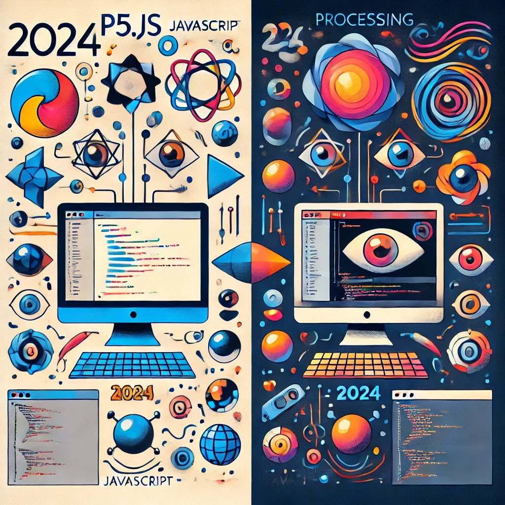 (P5.js vs Processing) Which one should you learn in 2024? | by Asian Digital Hub | Tech Vibes ...