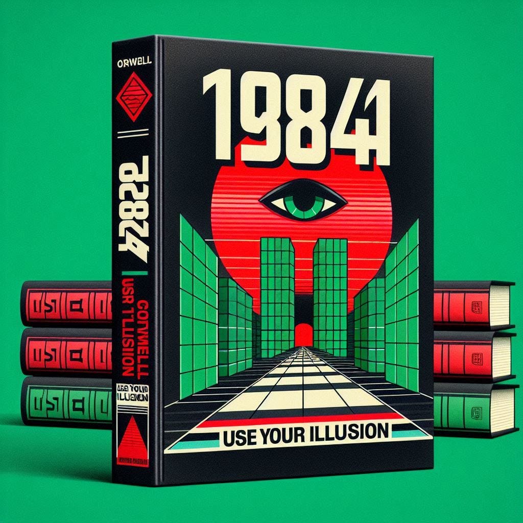 17/24. Reflection on George Orwell’s 1984 on… | by romel | Medium