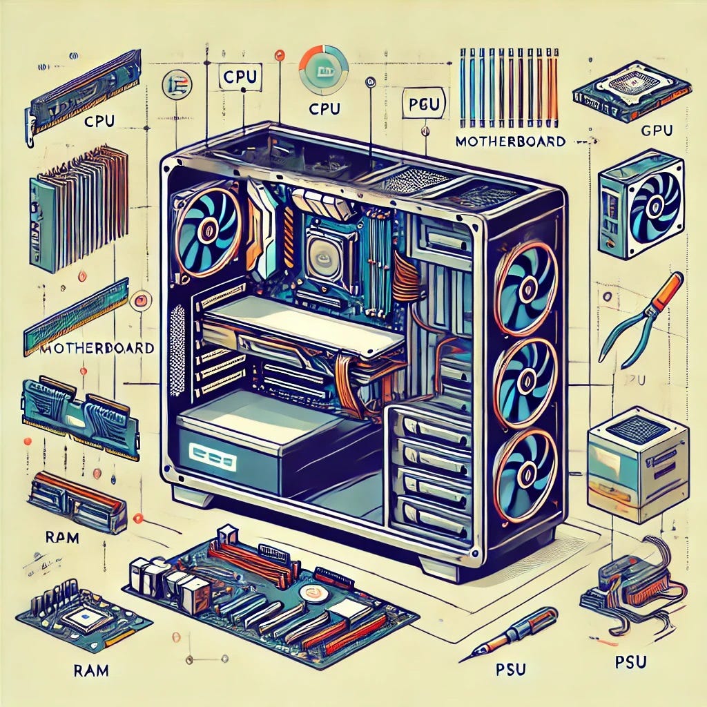 How to Build a PC from Scratch for Maximum Performance | by Wandering Through Words | Feb, 2025 ...