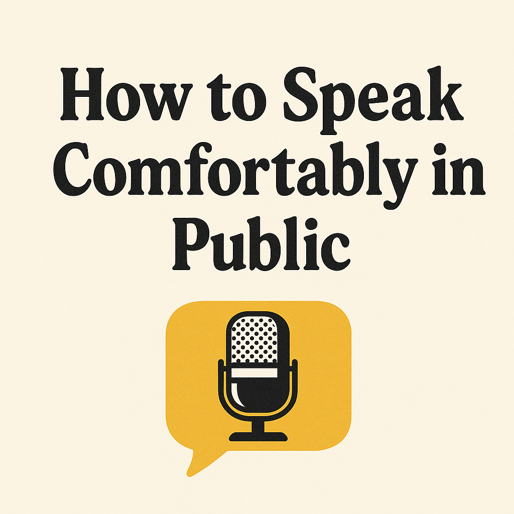 How to Speak Confidently in Public Without Panic | by Amin | May, 2025 ...