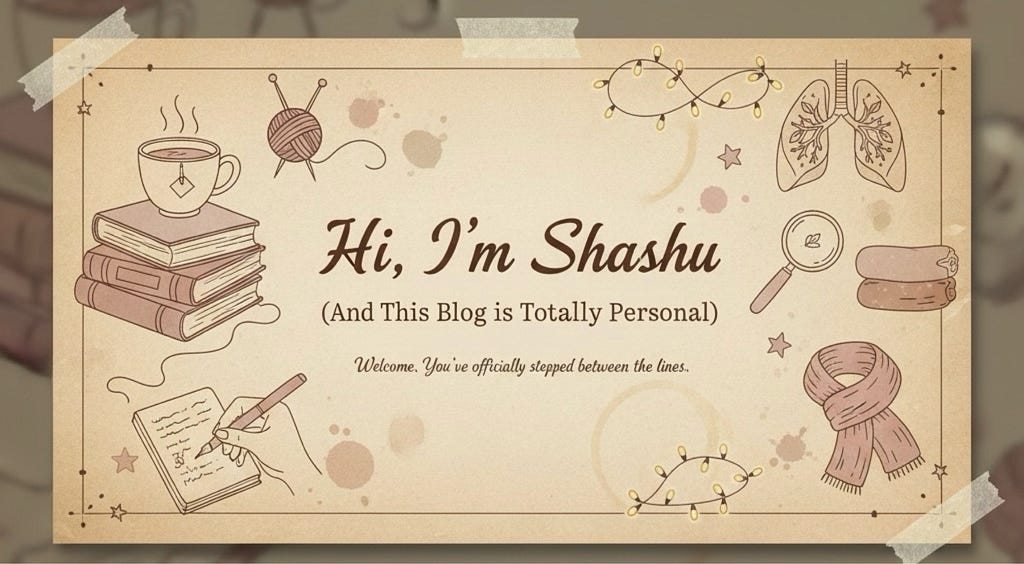 Hi, I’m Shashu…. A blog of personal reflections, quiet… | by Shashu ...