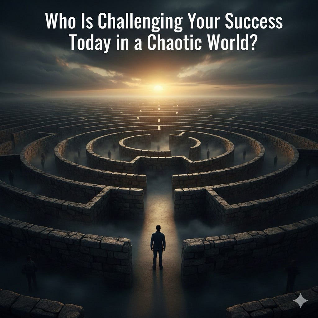 Who Is Challenging Your Success Today in a Chaotic World? | by Dr Kumar ...