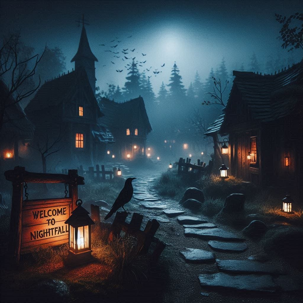 Welcome to Nightfall. Word of the Day: Nightfall | by Steven Smith ...