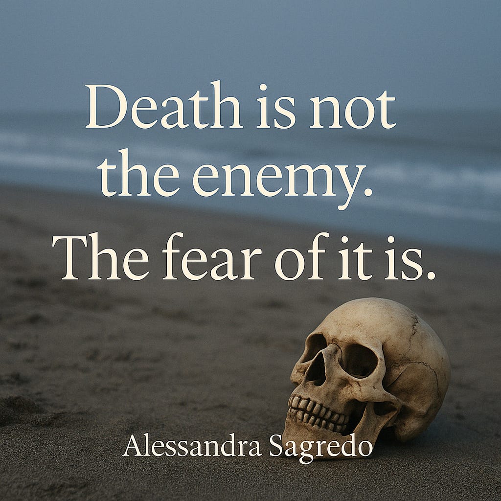 Death Is Not the Enemy | by Alessandrasagredo | Apr, 2025 | Medium