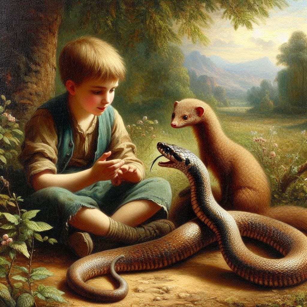 The Mongoose and the Mistake: A Story That Teaches Us to Think Before We React | by Sumit Jangir ...