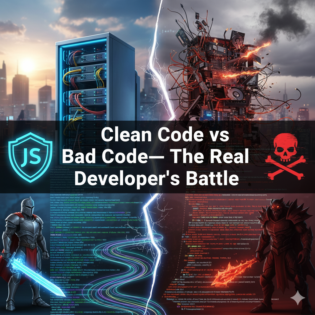 Clean Code vs Bad Code — The Real Developer’s Battle | by Pratyush ...