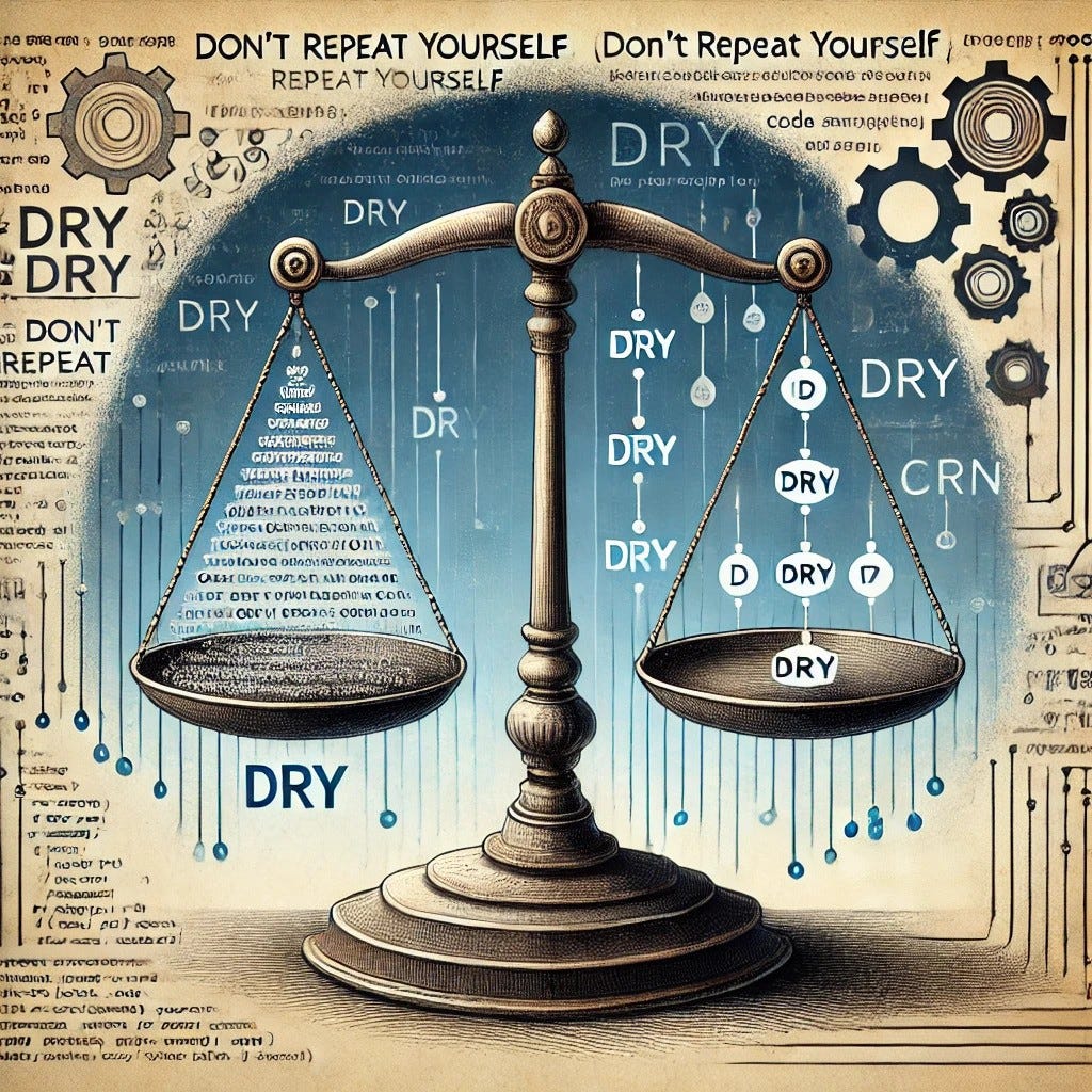 Striking the Balance with the DRY Principle in Software Development | by Muhammad Ur Rehman | Medium