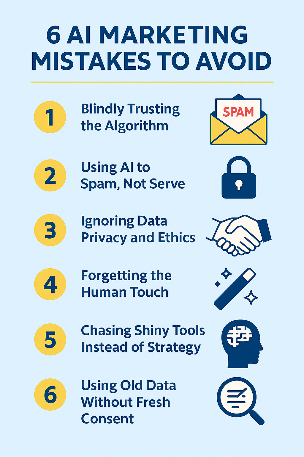The 6 Most Common AI Marketing Mistakes … | by Author Peter, MBA ,LL.M ...