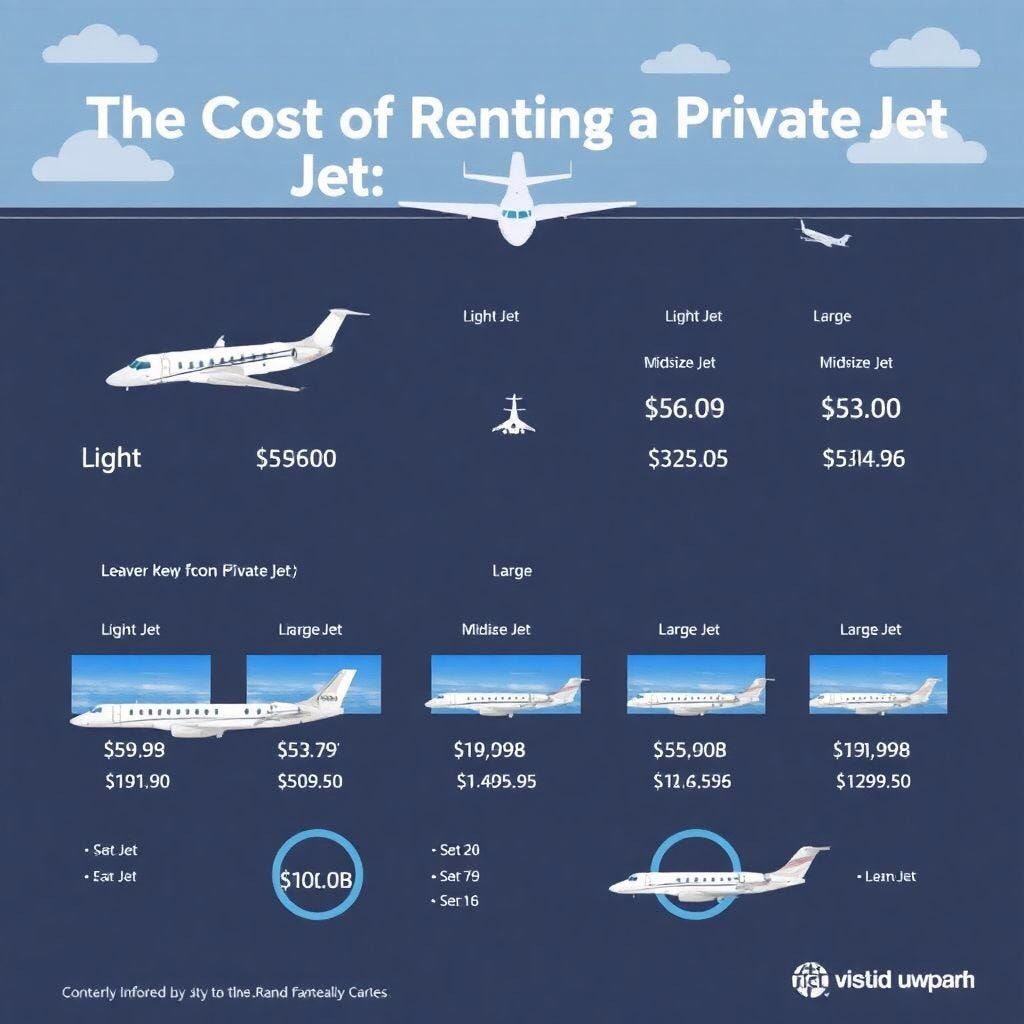 “The Cost of Renting a Private Jet: An Overview by Jet Category” | by ...