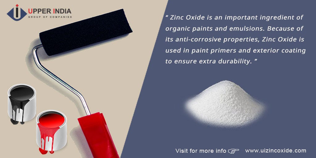 Properties of Zinc Oxide in Paint Industry | by Upper India | Medium