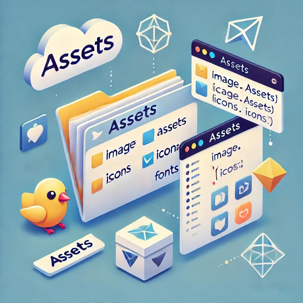 Flutter Learning Journey 4 Assets Adding And Accessing By Vijaykumar