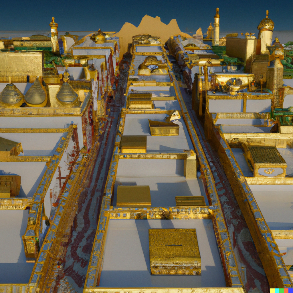 The Rise and Fall of the Glittering City of Gold | by AIGenerated | Medium