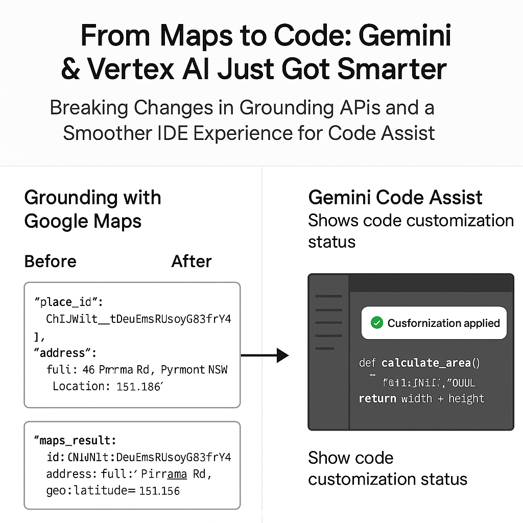 🤖 From Maps to Code: Gemini & Vertex AI Just Got Smarter | by Chaos To ...