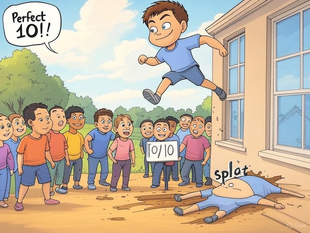 I Jumped from the 3rd Floor and Earned My PhD in Stupidity | by Jerry Metha | Apr, 2025 | Medium