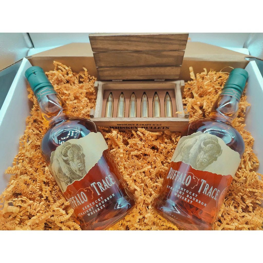 Buffalo Trace Single Barrel Select Bourbon Whiskey Gift Set 750ml ...