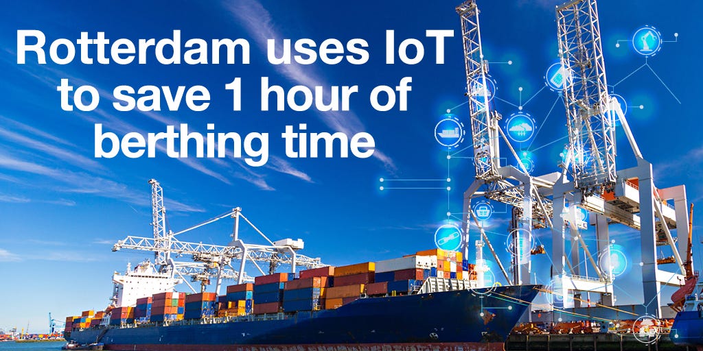 Rotterdam Port Container