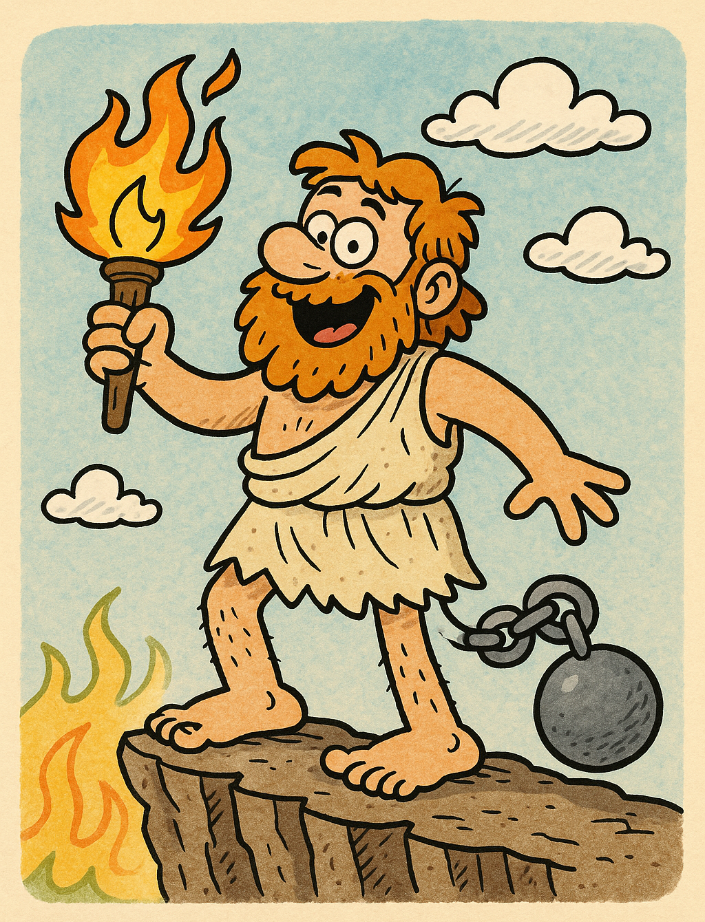 Prometheus Cartoon
