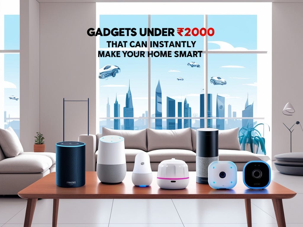 Gadgets Under ₹2000 That Can Instantly Make Your Home Smart | by ...