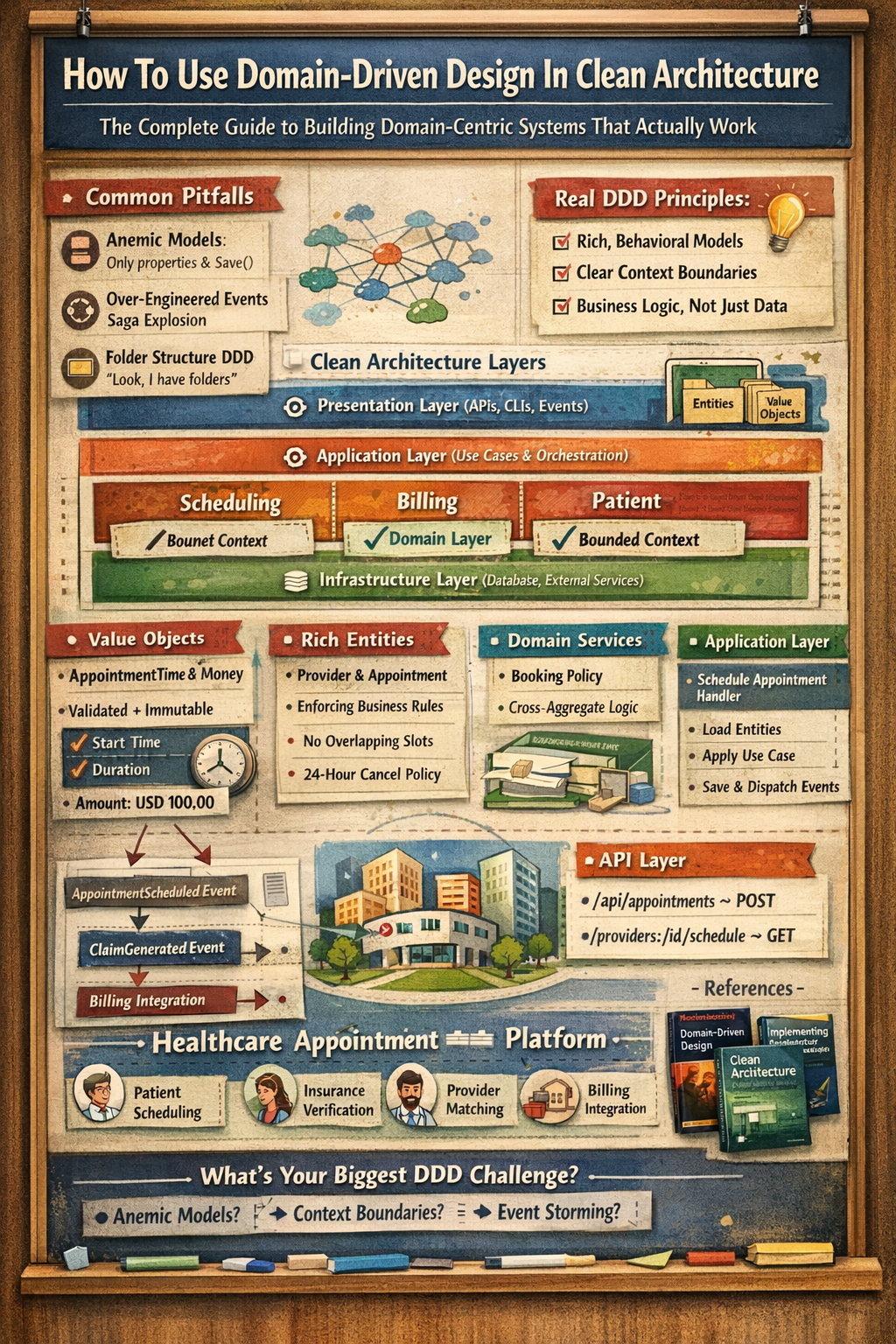 How To Use Domain-Driven Design In Clean Architecture | by Mori ...