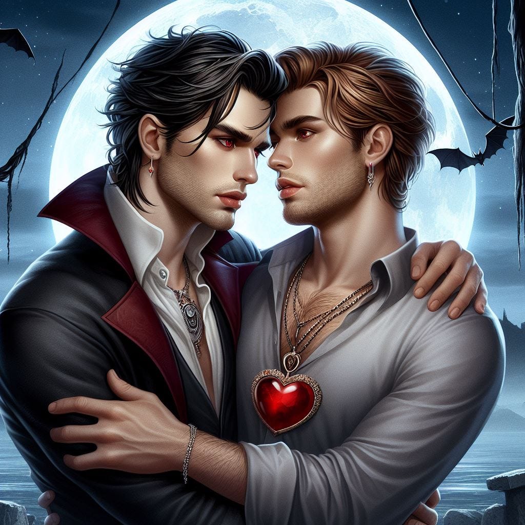 Once upon a time, in the heart of Transylvania, lived a vampire named ...