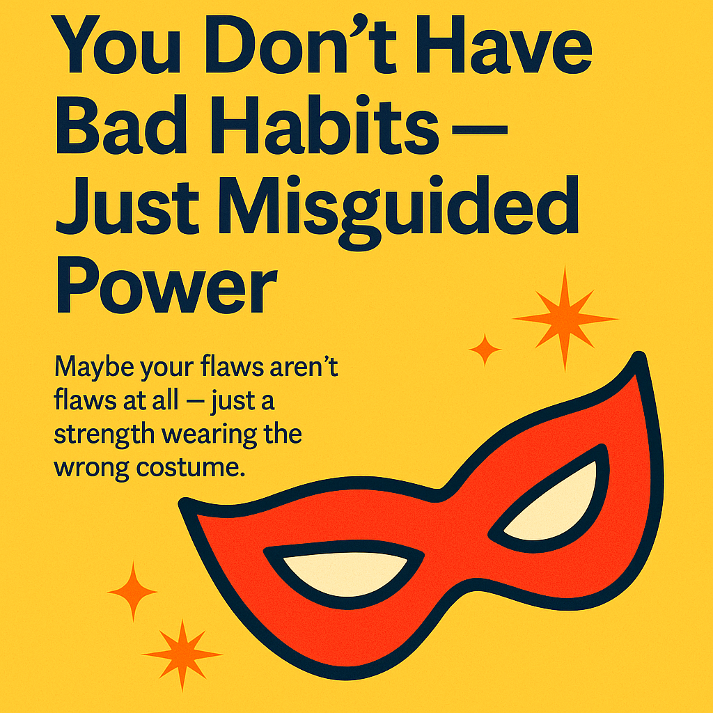 🟡 You Don’t Have Bad Habits — Just Misguided Power | by Sabina Khushmurodova | Jul, 2025 | Medium
