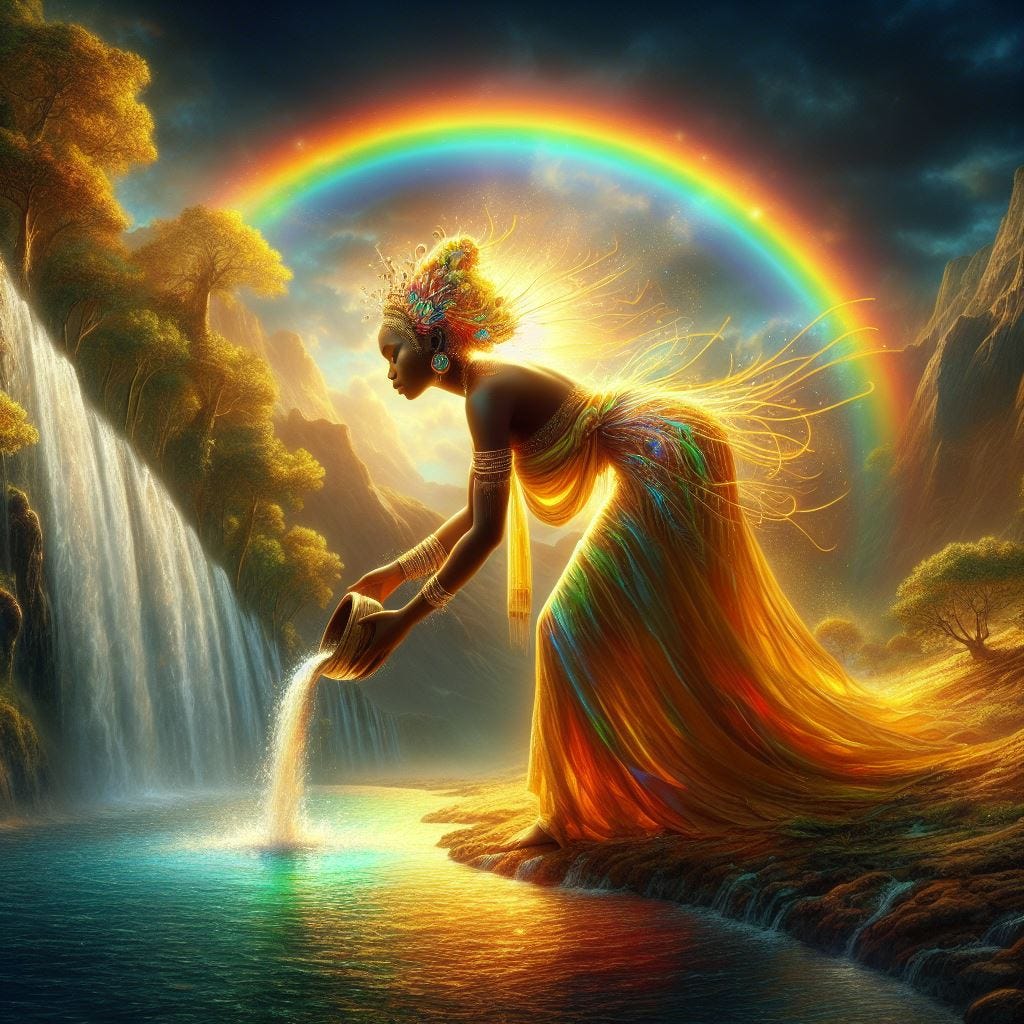 The Woman of many Colours.. An expression of the glory of the… | by ...