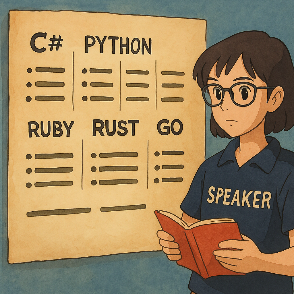 Comparison of C# with Ruby, Rust, GoLang & Python | by Aditya Jindal | Aditya Jindal