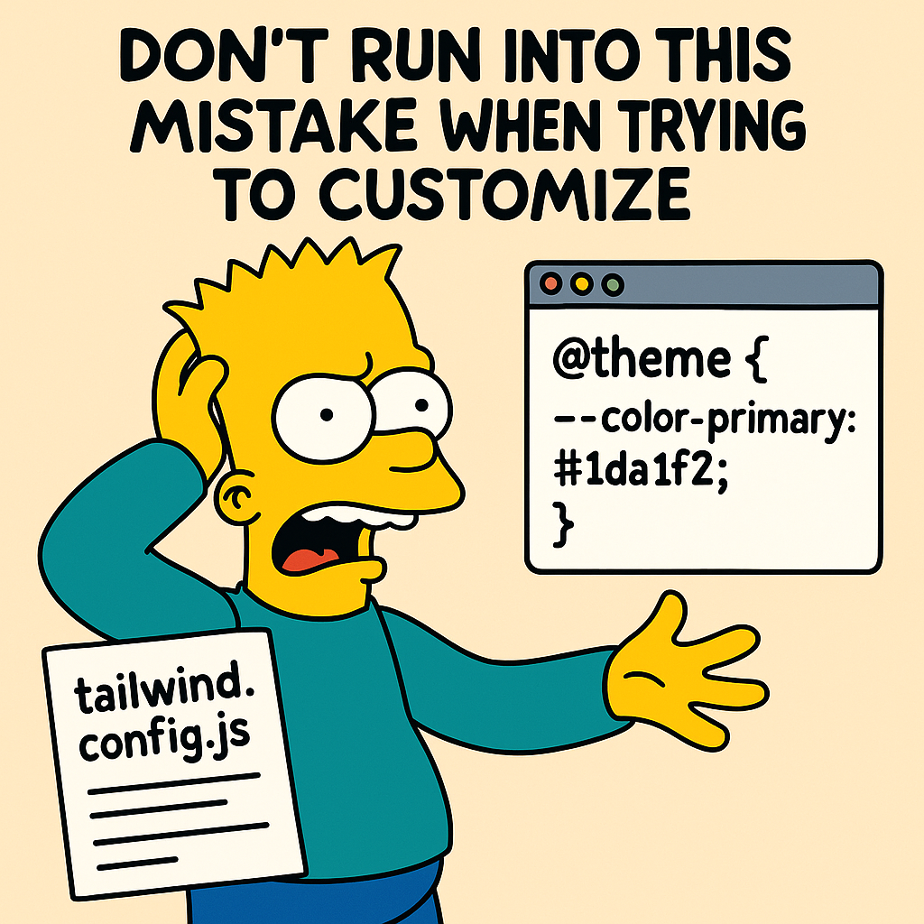 ⚠️ Don’t Run Into This Mistake When Customizing Tailwind CSS v4 | by ...
