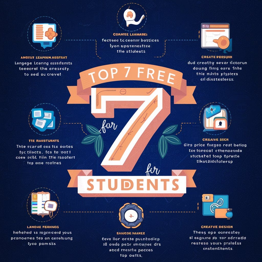 Top 7 Free AI Tools for Students. As students, we frequently struggle ...