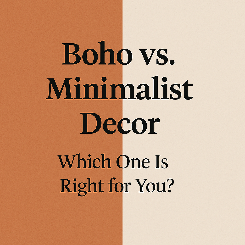 Boho vs. Minimalist Decor: Which One Is Right for You? | by Prit Luxury ...